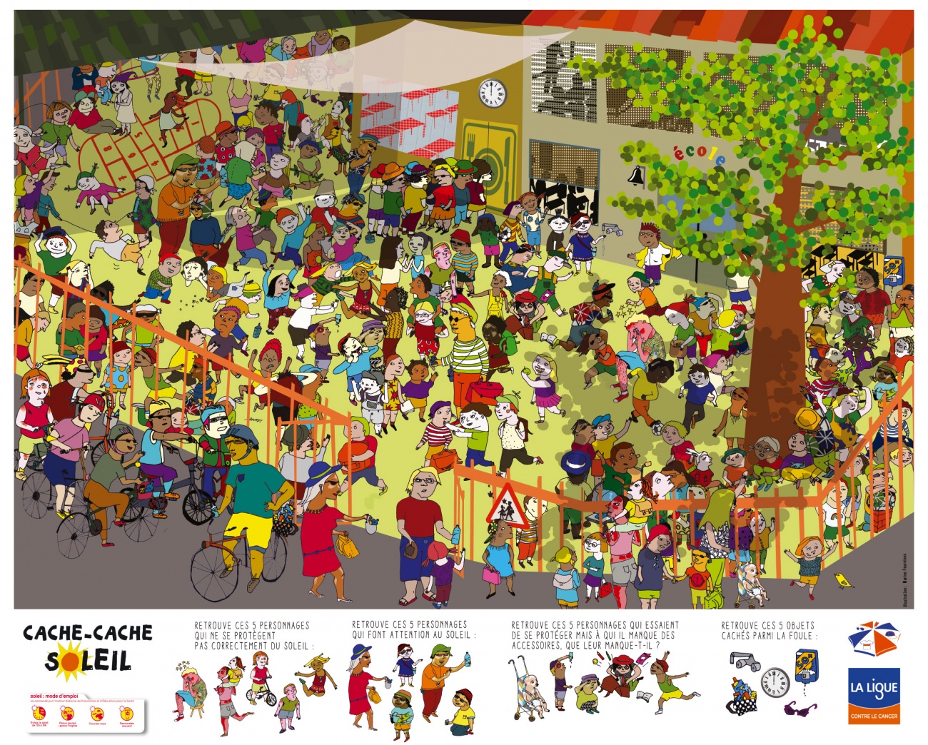 À l'école : cherche et trouve ! - Lig'up (Communauté Éducative)