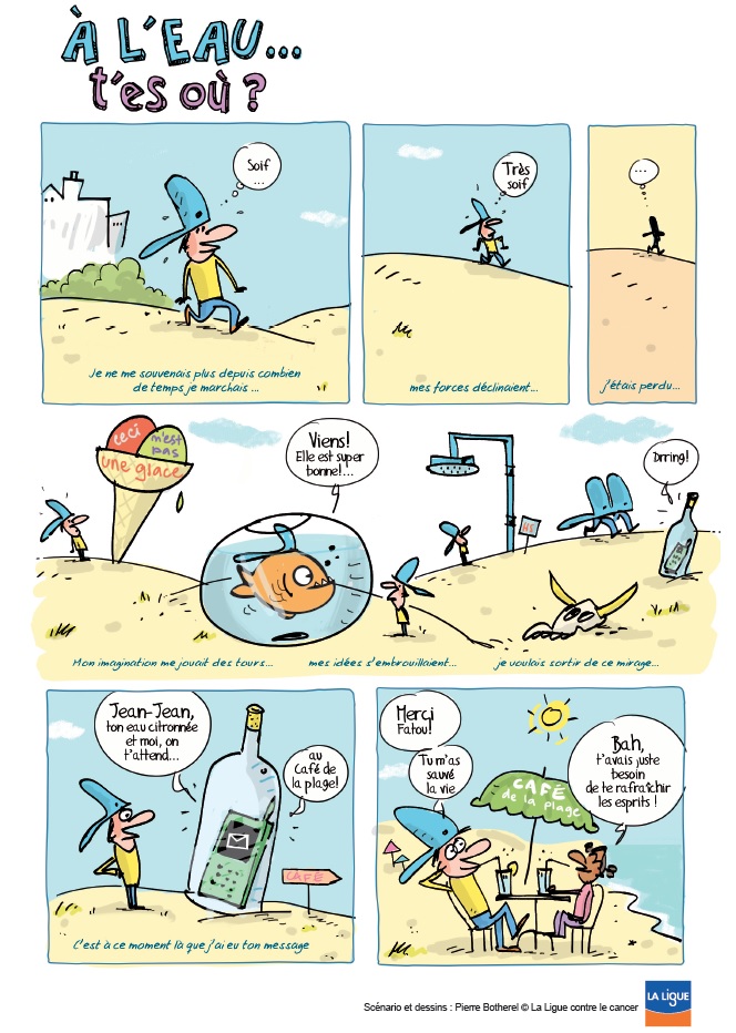 Infographie Mon Quotidien : La pollution de l’eau - Lig'up (Communauté Éducative)