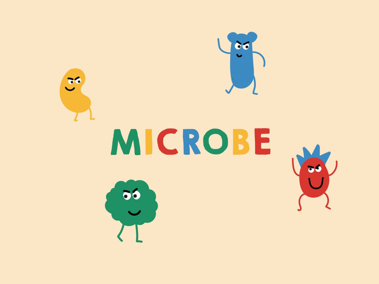 Le lexique des microbes - Lig'up (Familles)